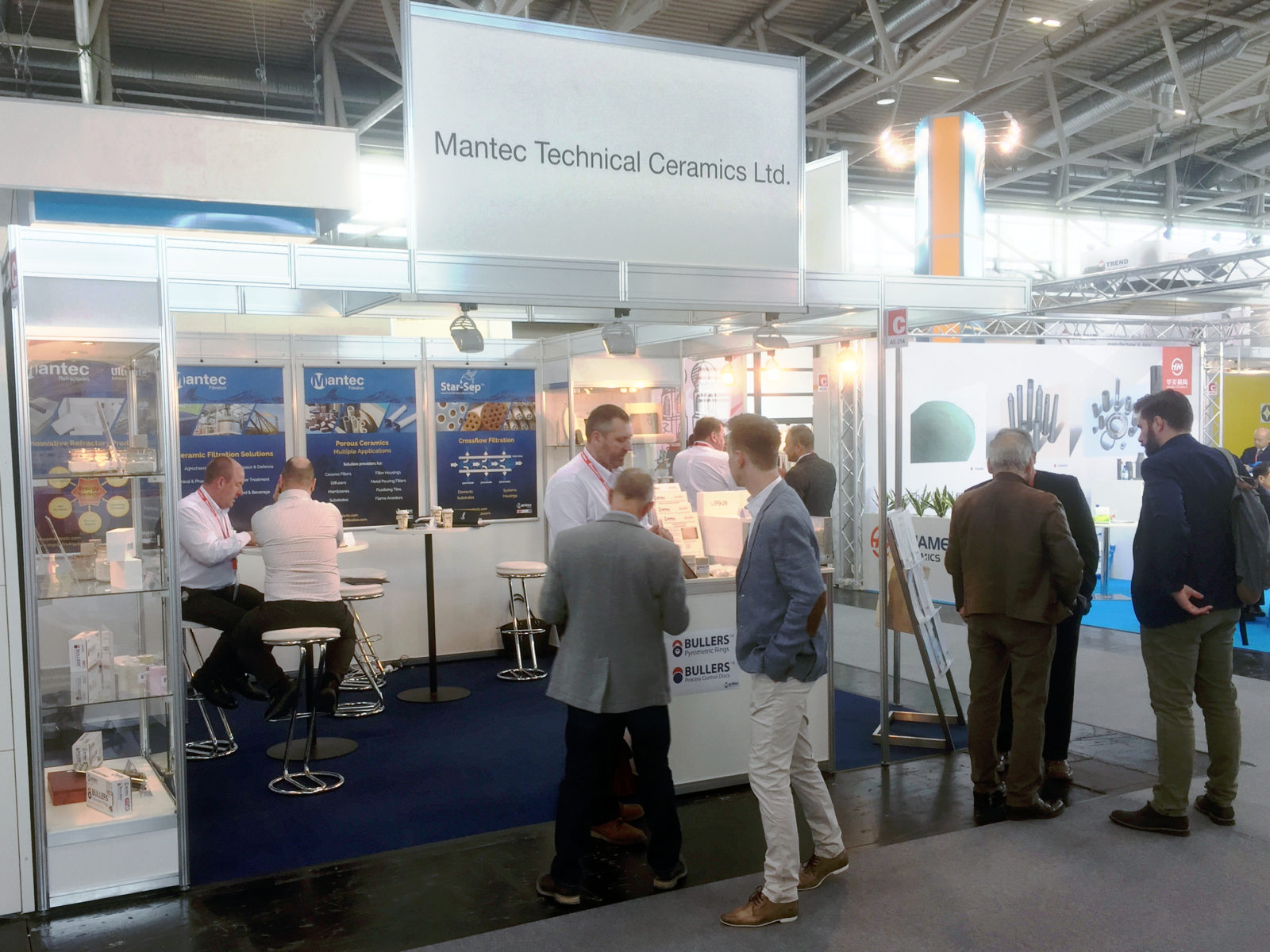 Success at Ceramitec 2018 > Mantec Technical Ceramics