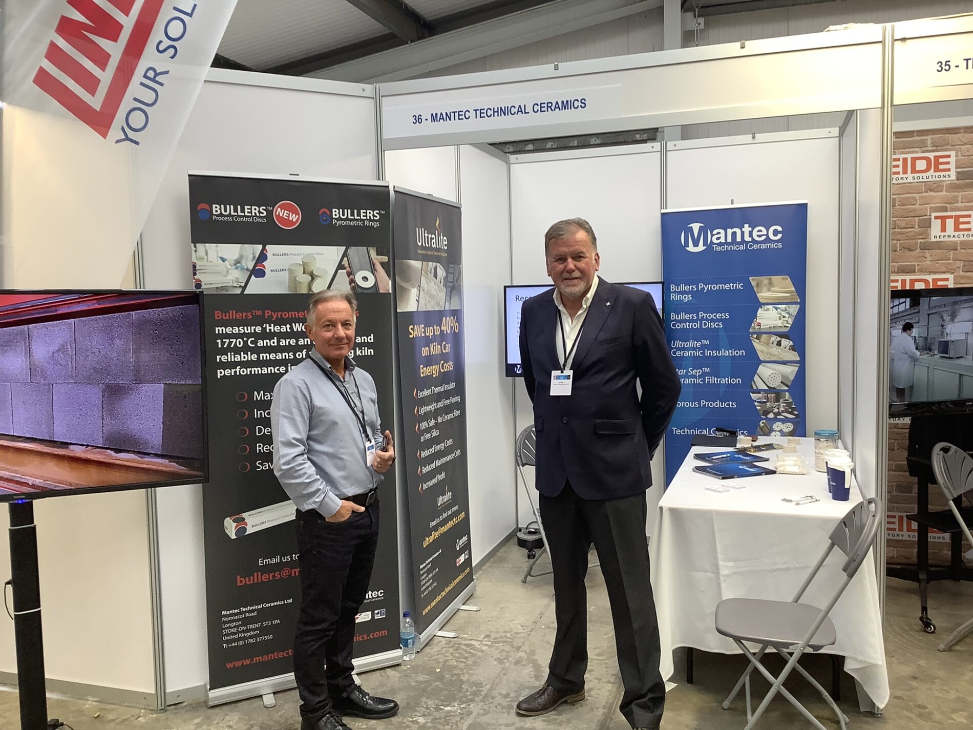 Mantec Impresses at ClayTech UK with Carbon Neutral Range > Mantec ...